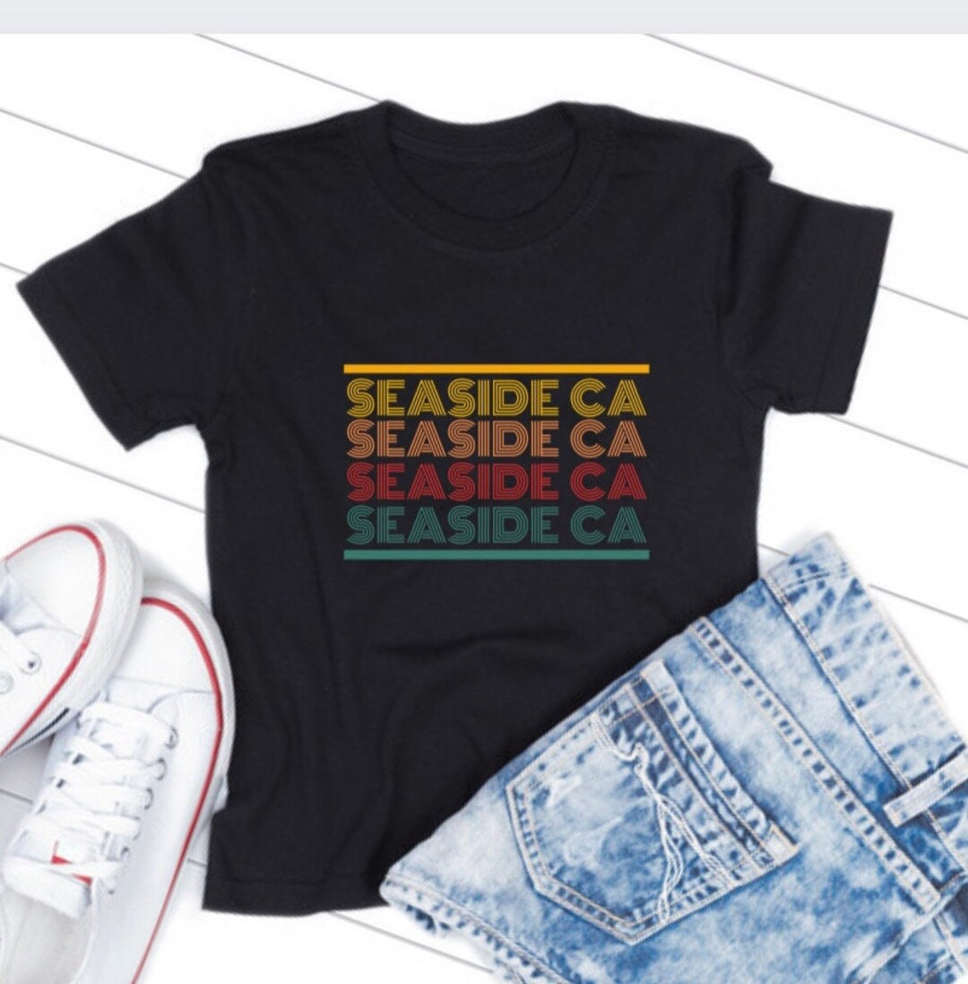 Seaside CA Shirt, Seaside California Tshirt, California Shirt, Travel ...