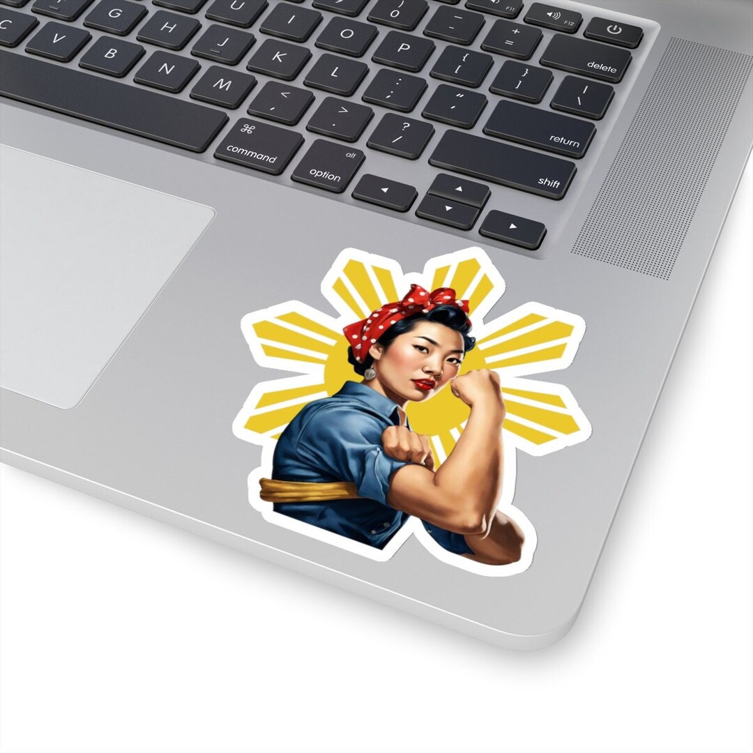 Filipino Stickers for Filipina, Filipino Art Sticker, Filipino Rosie ...