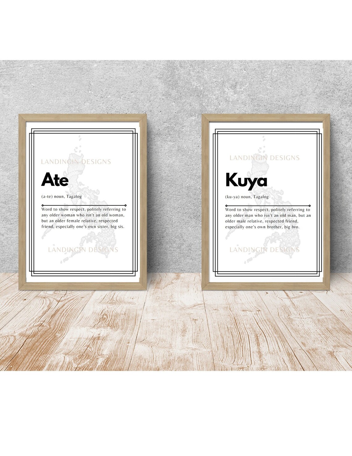 Filipino Art Prints Philippines Wall Art Tagalog Pinoy - Etsy