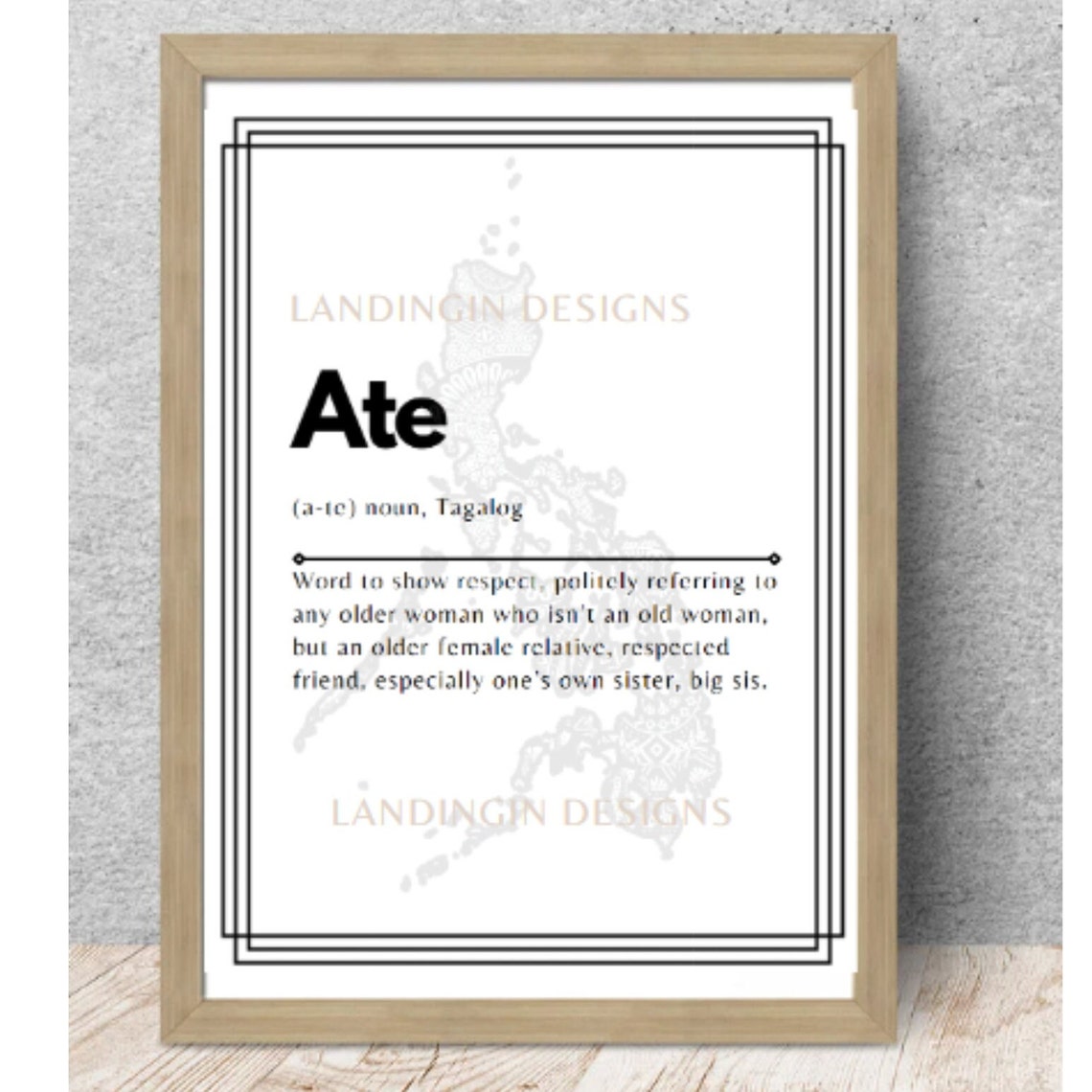 Filipino Art Prints Philippines Wall Art Tagalog Pinoy - Etsy