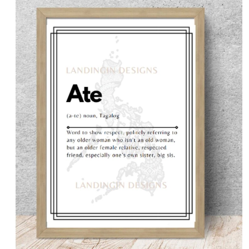 Filipino Art Prints Philippines Wall Art Tagalog Pinoy - Etsy