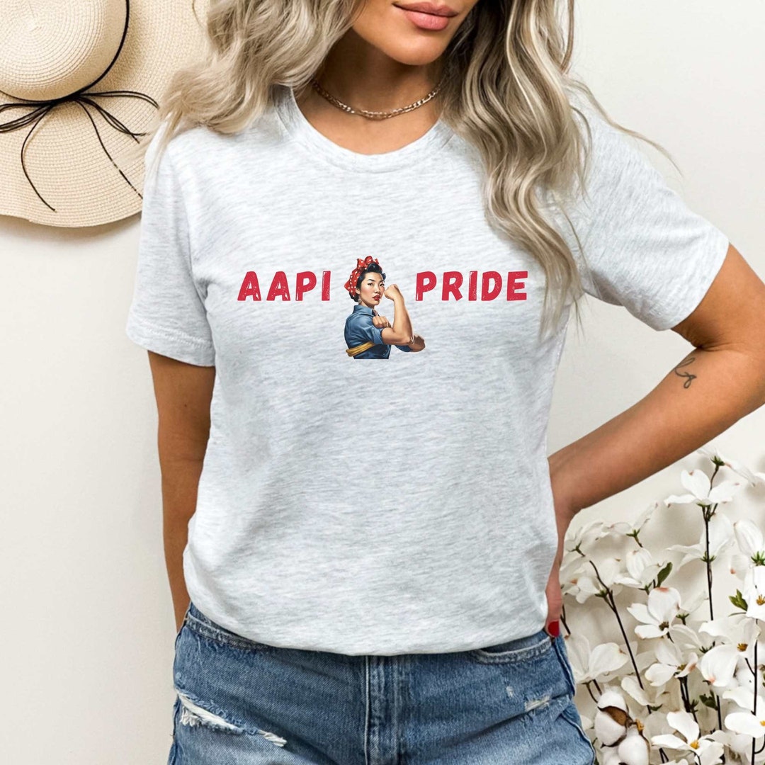 AAPI Pride Shirt for Women, AAPI Shirt for Her, Asian American Pacific ...