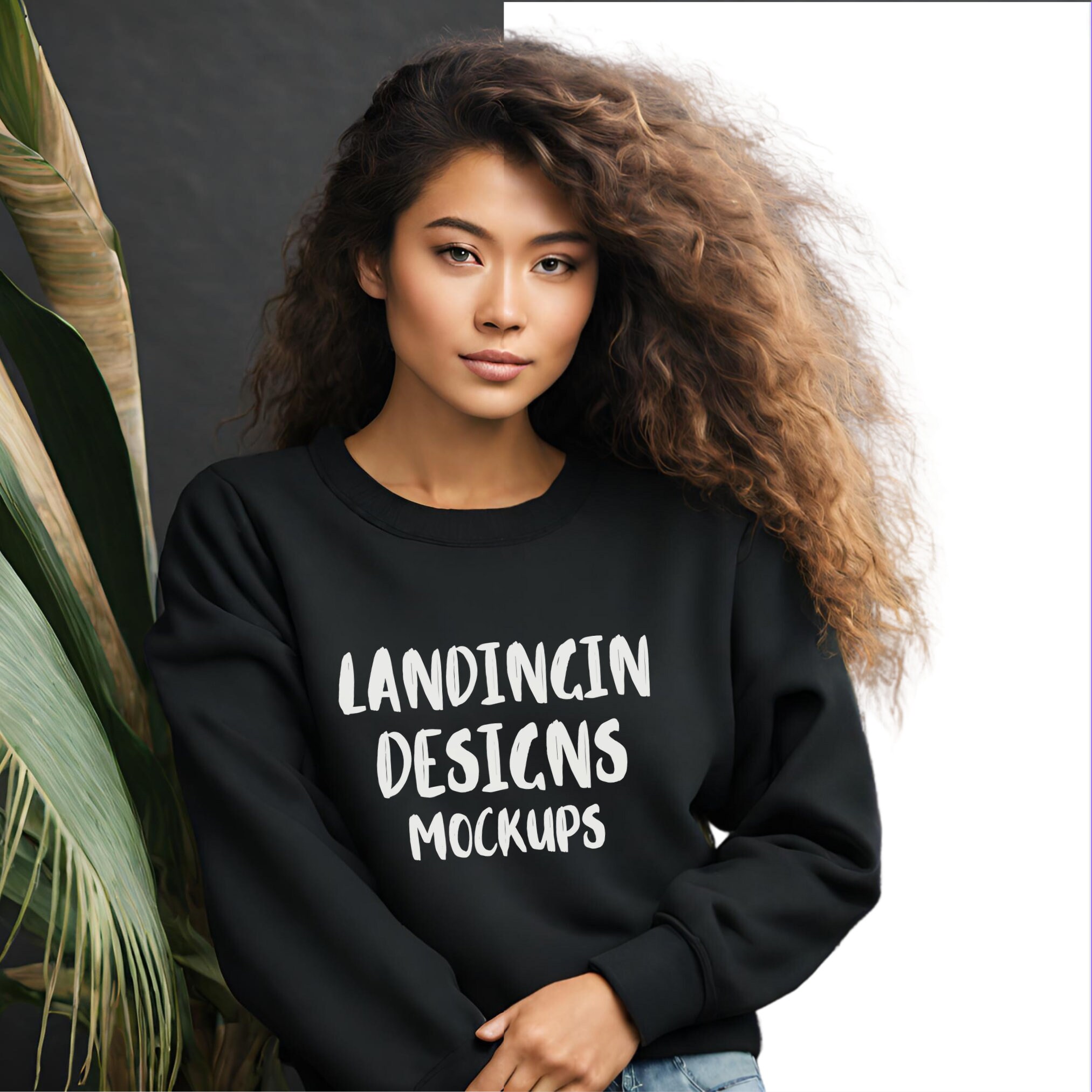 Asian Model Mockup Asian Woman Mockup Polynesian Hawaiian - Etsy