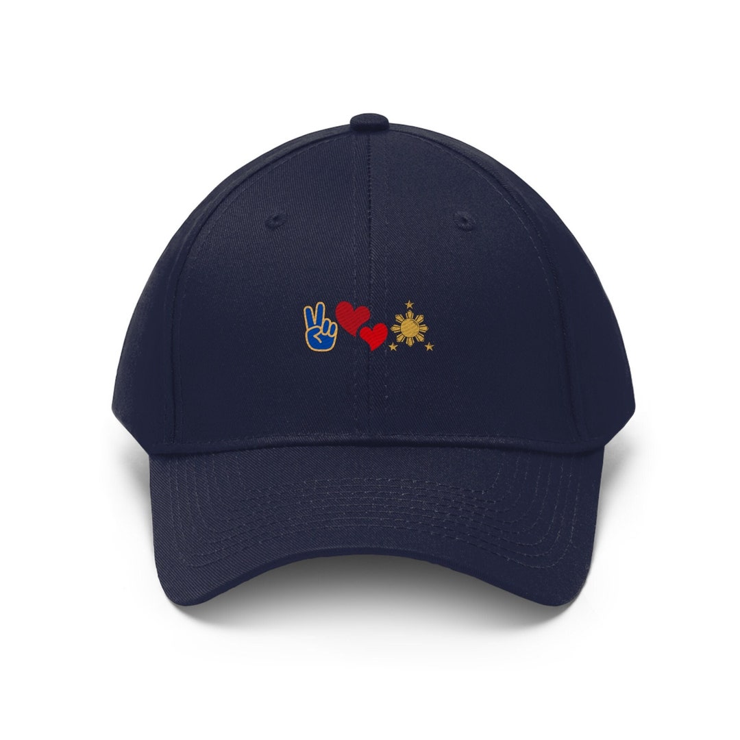 Filipino Hat, Filipino Flag, Embroidered Hat, Philippines Hat ...