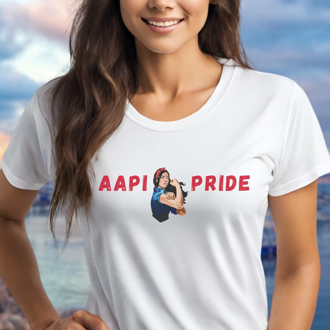 AAPI Pride Shirt for Women, AAPI Shirt for Her, Asian American Pacific Islander Shirt, Asian ...