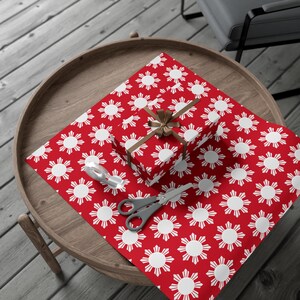 Filipino Christmas Gift Wrap Paper Filipino Gift Wrap Philippine Gift ...