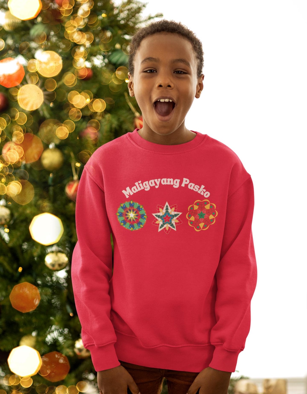 Filipino Christmas Sweatshirt, Filipino Mom Gift, Filipino Dad Gift ...