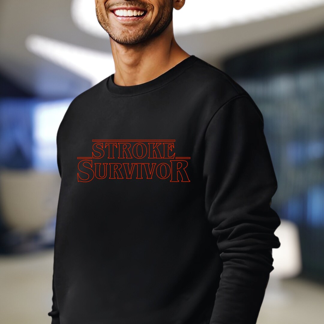 Stroke Shirt, Stroke Survivor Sweatshirt, Stroke Awareness Sweater ...
