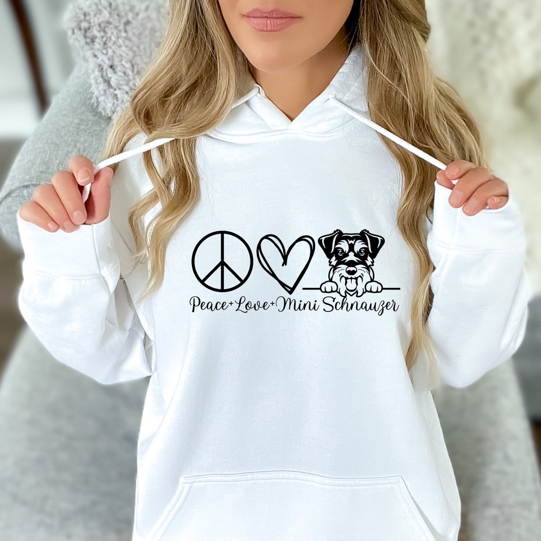 Mini Schnauzer Hoodie Mini Schnauzer Sweatshirt Unisex - Etsy