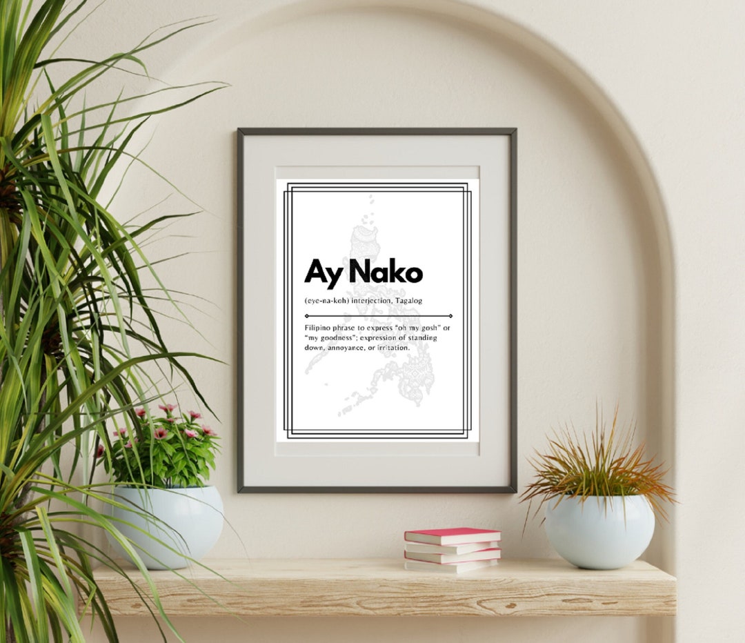 Filipino Poster Gift, Tagalog Poster, Filipino Gifts, Filipino Art ...