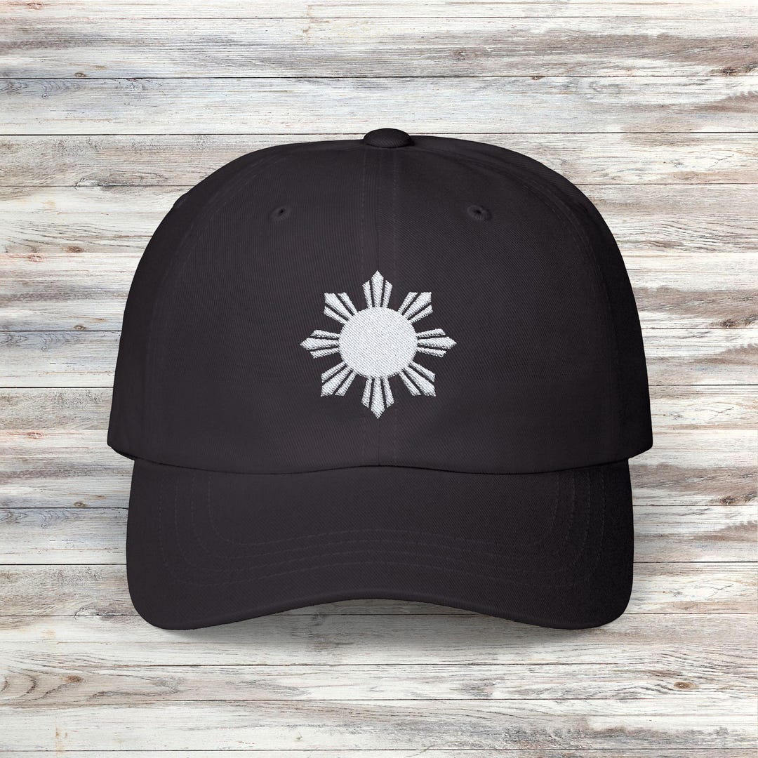 Filipino Hat Embroidered, Filipino Flag Hat, Filipino Gift for Mom Gift ...