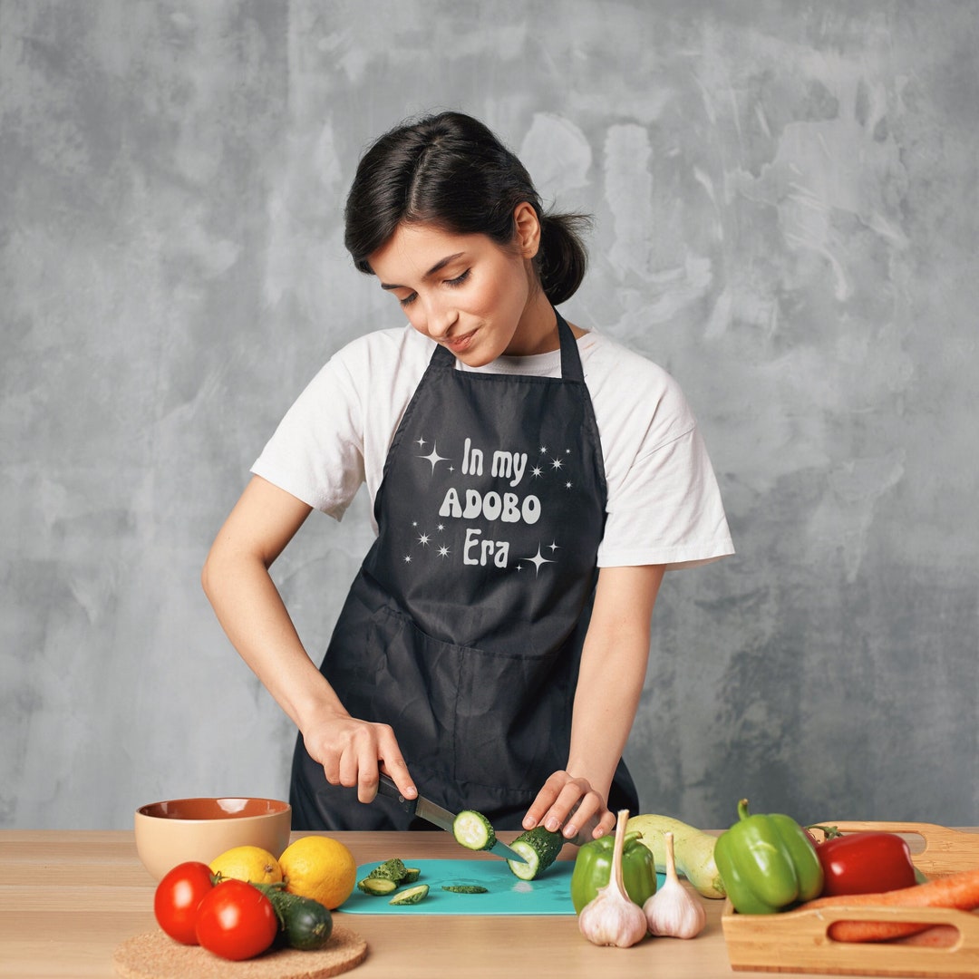 Filipino Apron for Mom Christmas Gift, Chicken Adobo, Custom Philippine ...