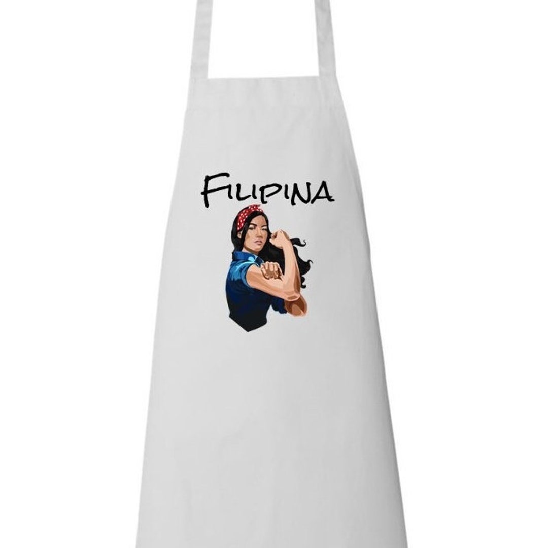 Filipina Filipino Apron, Filipino Gift, Funny Apron for Filipino Chef ...