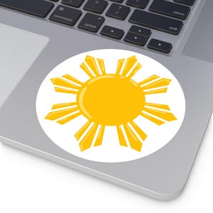 Filipino Star, Filipino Flag Sticker, Philippines Stickers Filipino ...