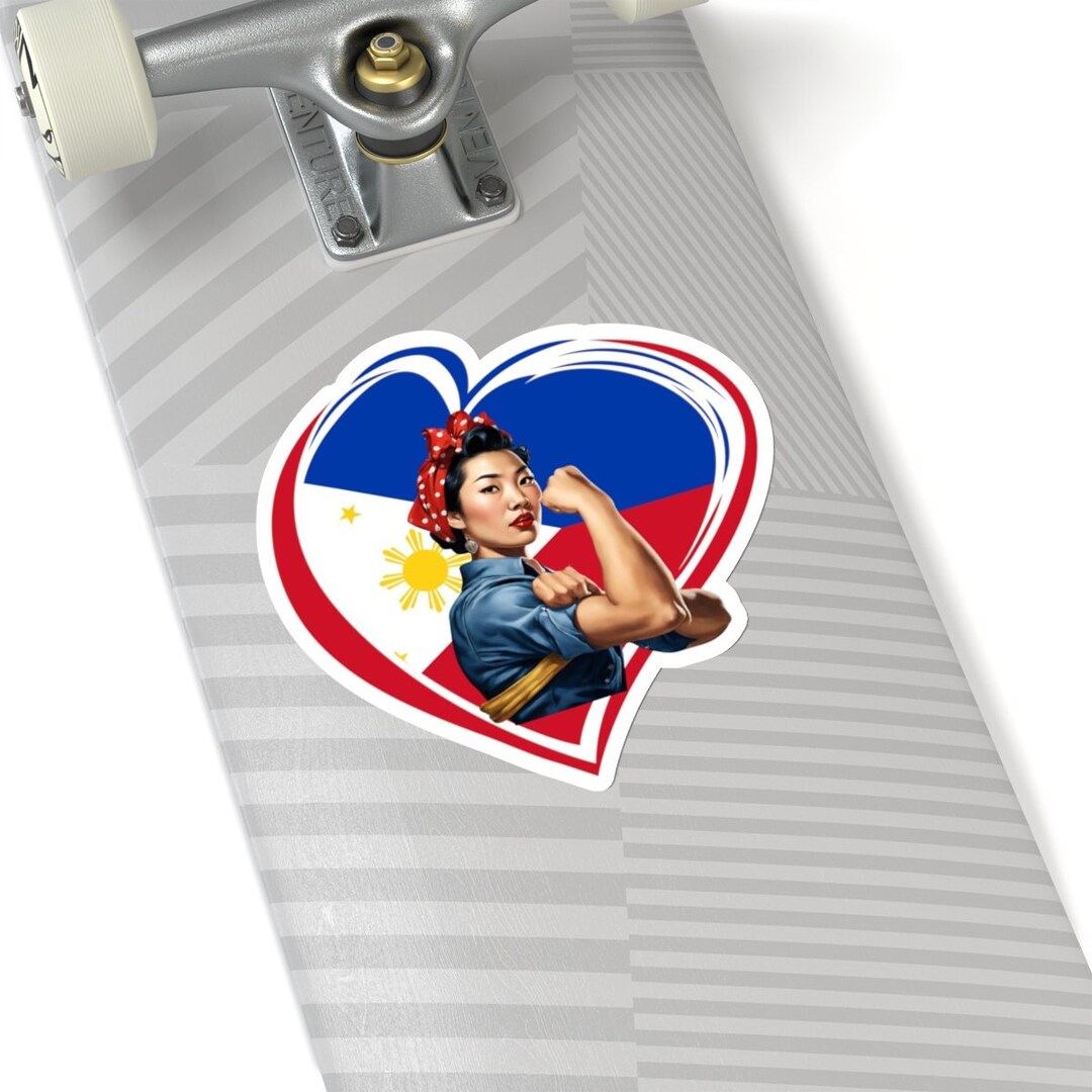 Filipino Stickers for Filipina Girl, Filipino Flag, Filipino Mom ...