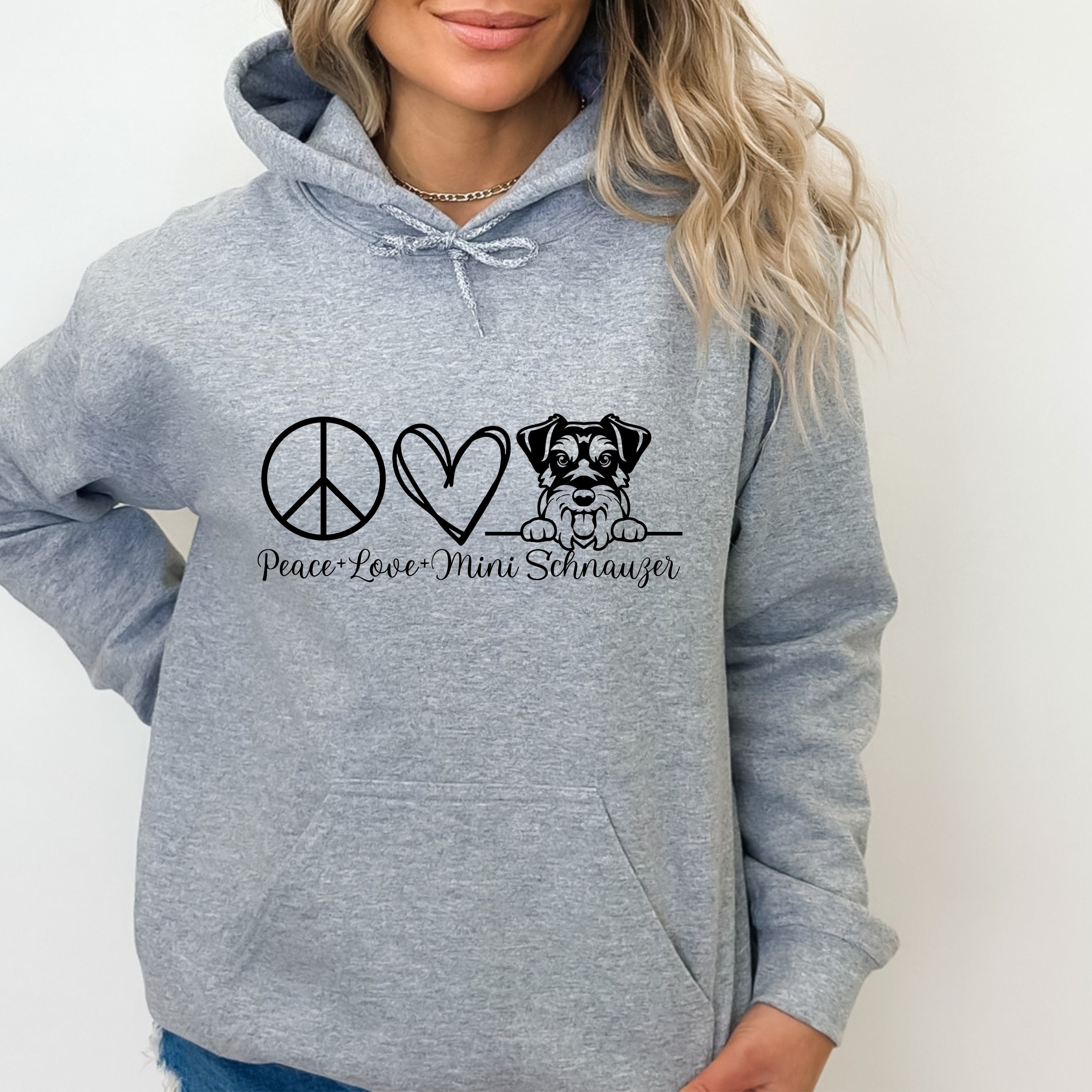 Mini Schnauzer Hoodie Mini Schnauzer Sweatshirt Unisex - Etsy