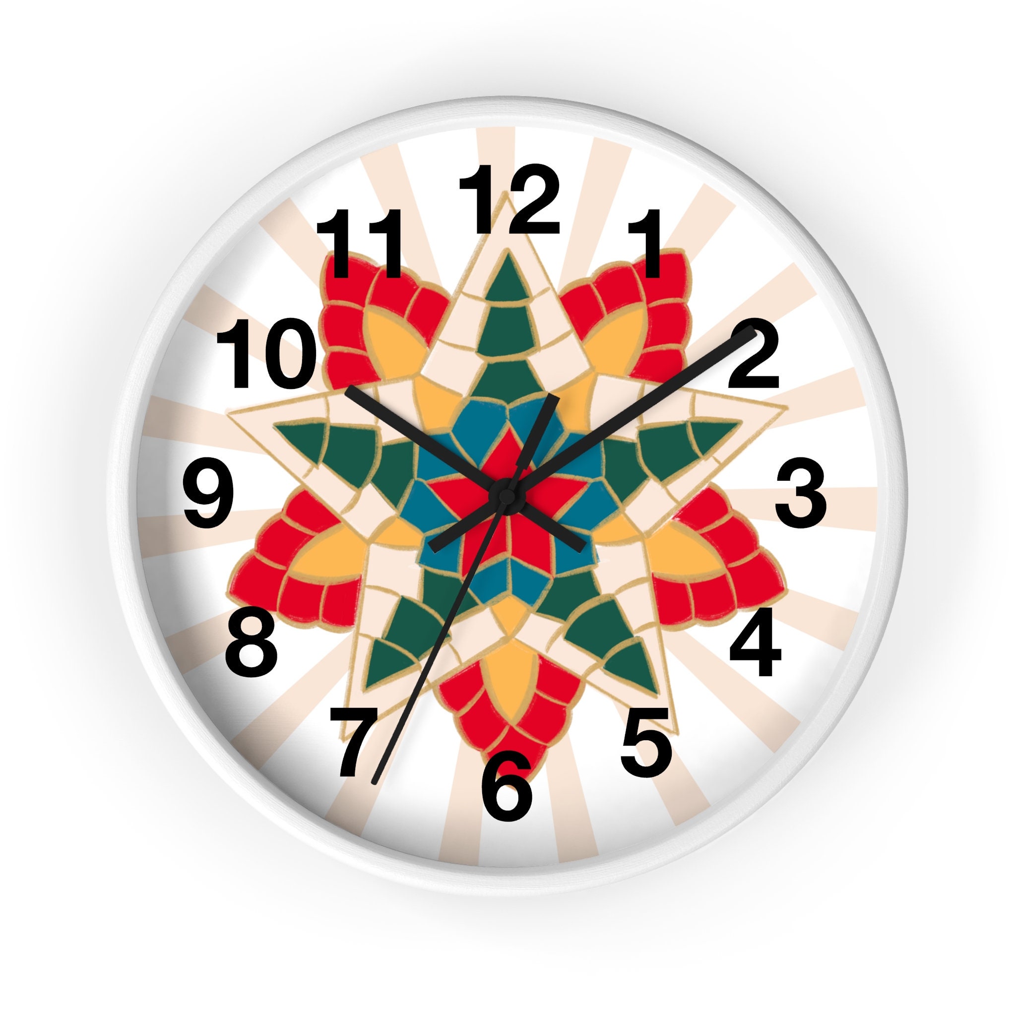 Filipino Art Wall Clock Filipino Parol Christmas Parol - Etsy