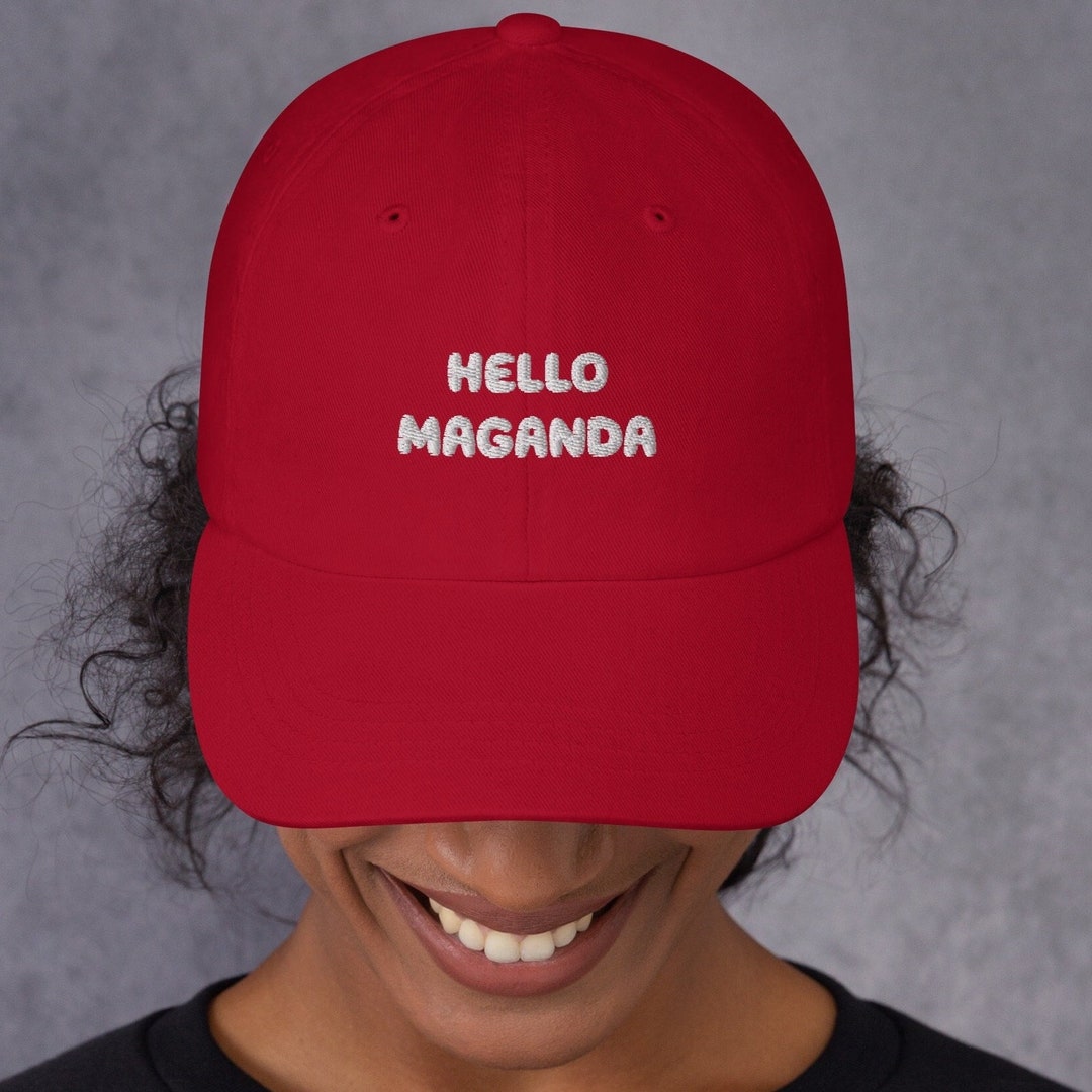 Filipino Embroidered Hat for Filipino Moms Club Hat, Filipino ...