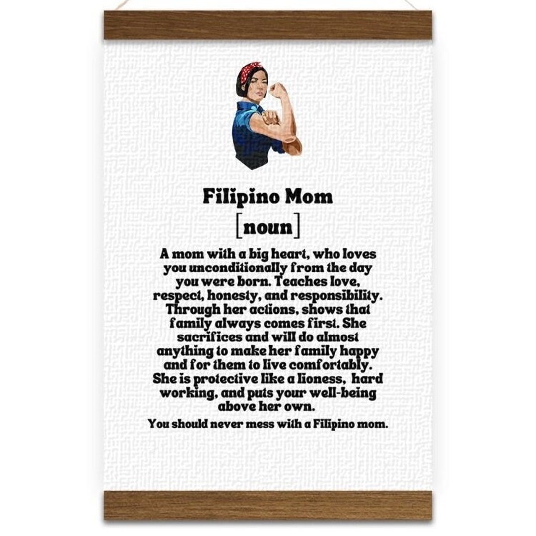 Filipino Art, Filipino Wall Art, Philippines Art, Asian Rosie, Gift for ...