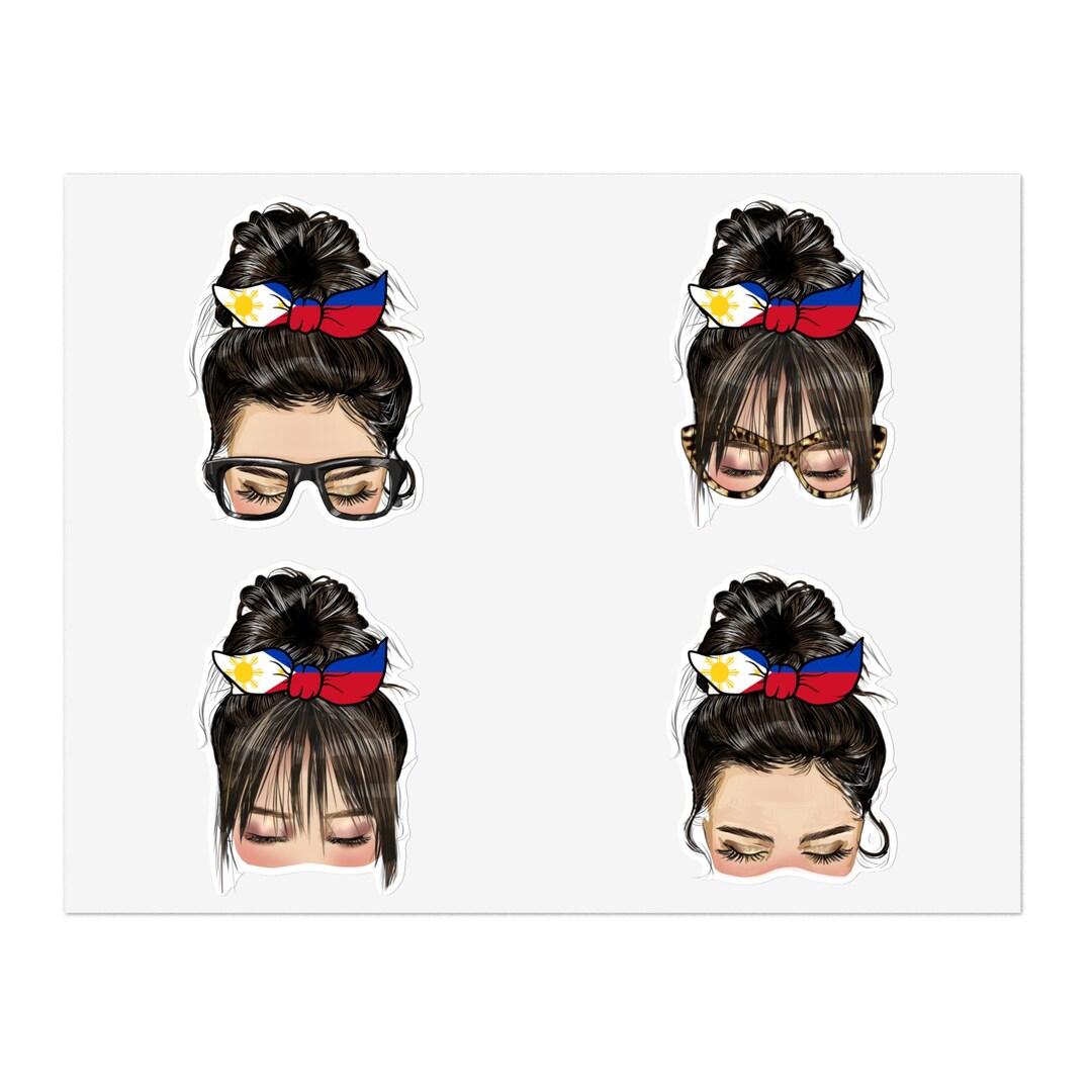 Filipino Stickers, Filipina Decal Stickers, Pinay Pride Stickers ...