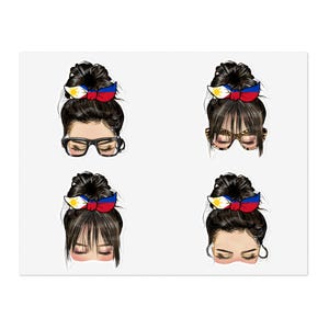 Filipino Stickers, Filipina Decal Stickers, Pinay Pride Stickers ...