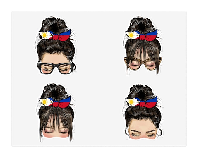 Filipino Stickers, Filipina Decal Stickers, Pinay Pride Stickers ...