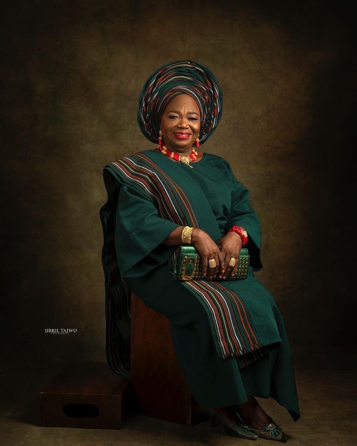 4 Pieces Set Aso Oke for Women, Buba/iro/gele/ipele for Wedding and ...