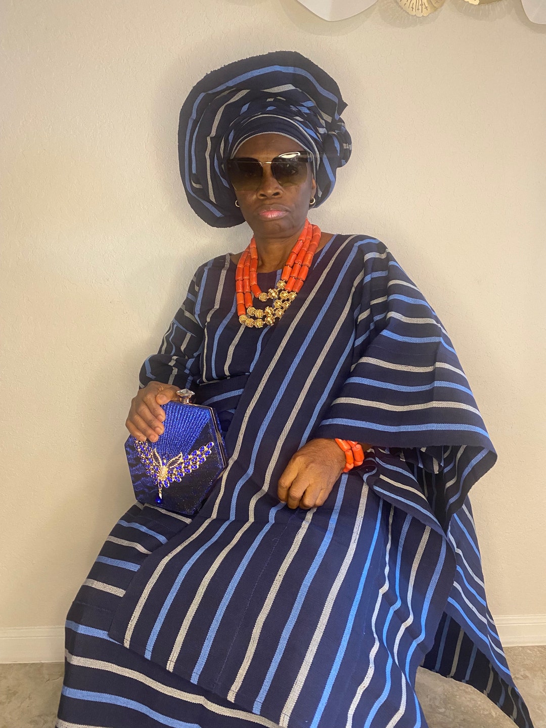 4 Pieces Set Aso Oke for Women Buba/iro/gele/ipele for - Etsy