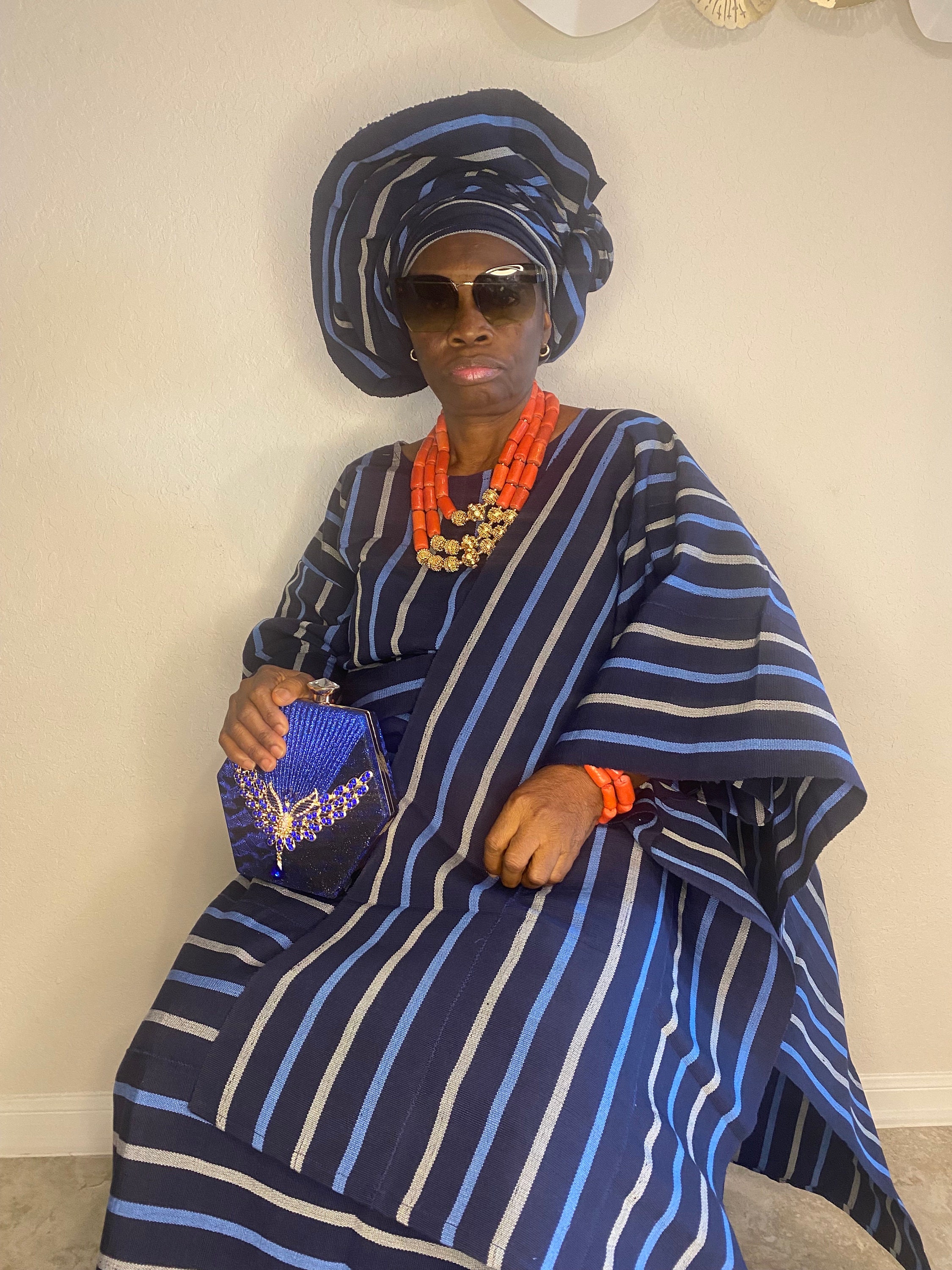 4 Pieces Set Aso Oke for Women Buba/iro/gele/ipele for - Etsy