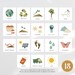 Printable Earth Day Nature Flashcards Montessori Activity Homeschool ...