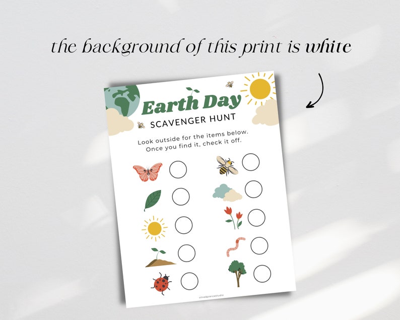 Printable Earth Day Nature Activity Sheets, Preschool Spring Games ...