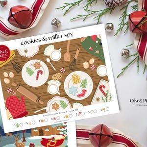 Printable Christmas I-spy Activities, Holiday Bundle, Christmas Games ...