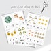 Earth Day Clip Cards, Earth Day Printable, Count and Clip Cards ...
