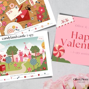 Valentine's Day I Spy Activity Classroom Activity Kids Game Montessori ...