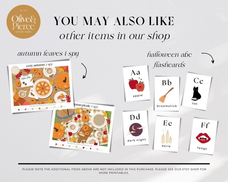 Printable Autumn Flashcards, Fall Nature Unit Study, Fall Vocabulary ...