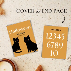Halloween Number Clip Cards Printable Back to School Fall Montessori ...