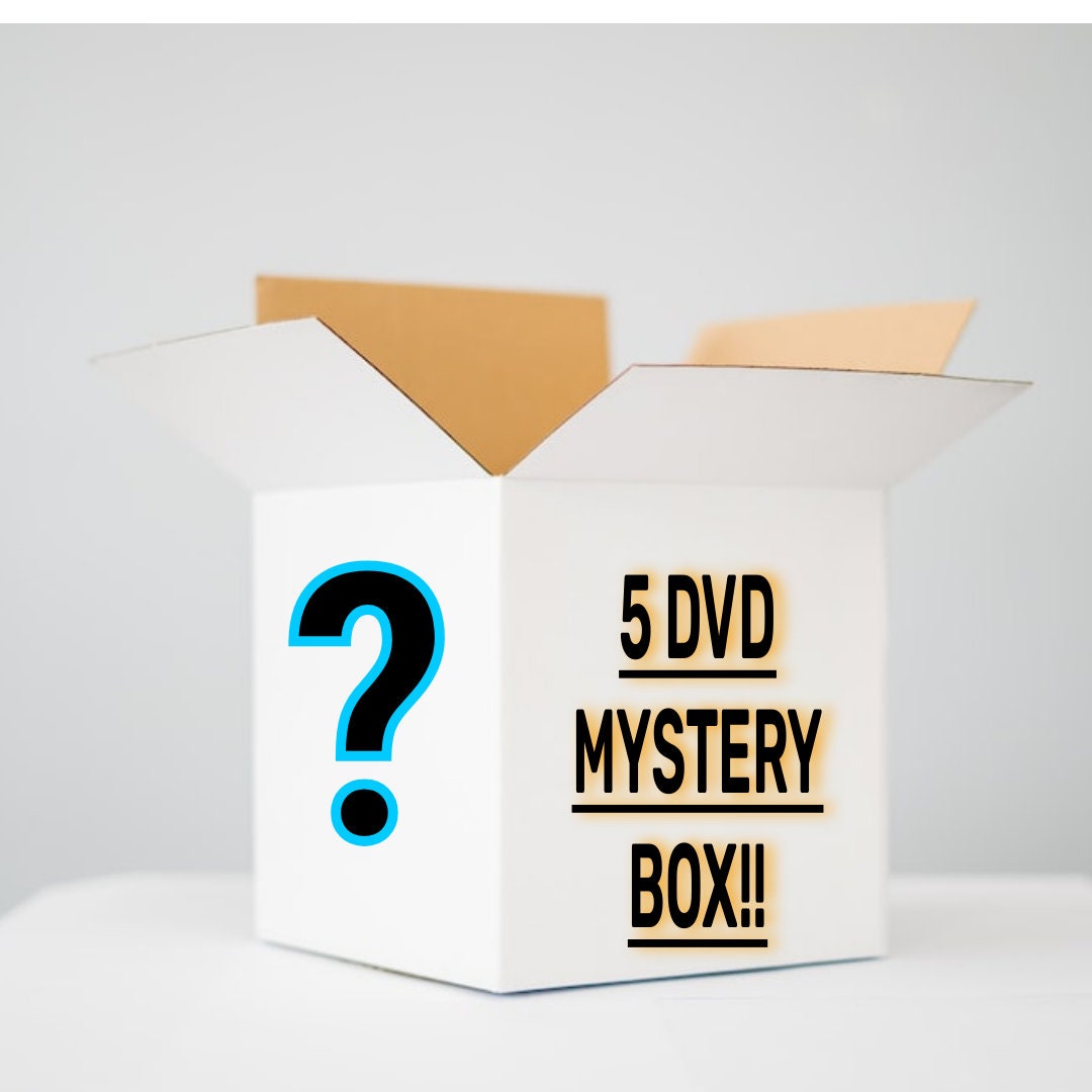 Unlock the Mystery With Our 5 DVD Mystery Box a Surprise - Etsy