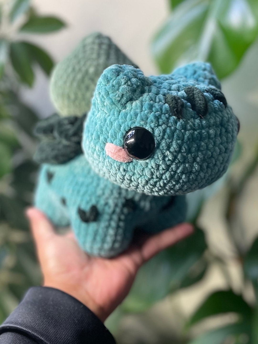 Bulbasaur Amigurumi Stuffed Animal Crochet Handmade Pokémon - Etsy