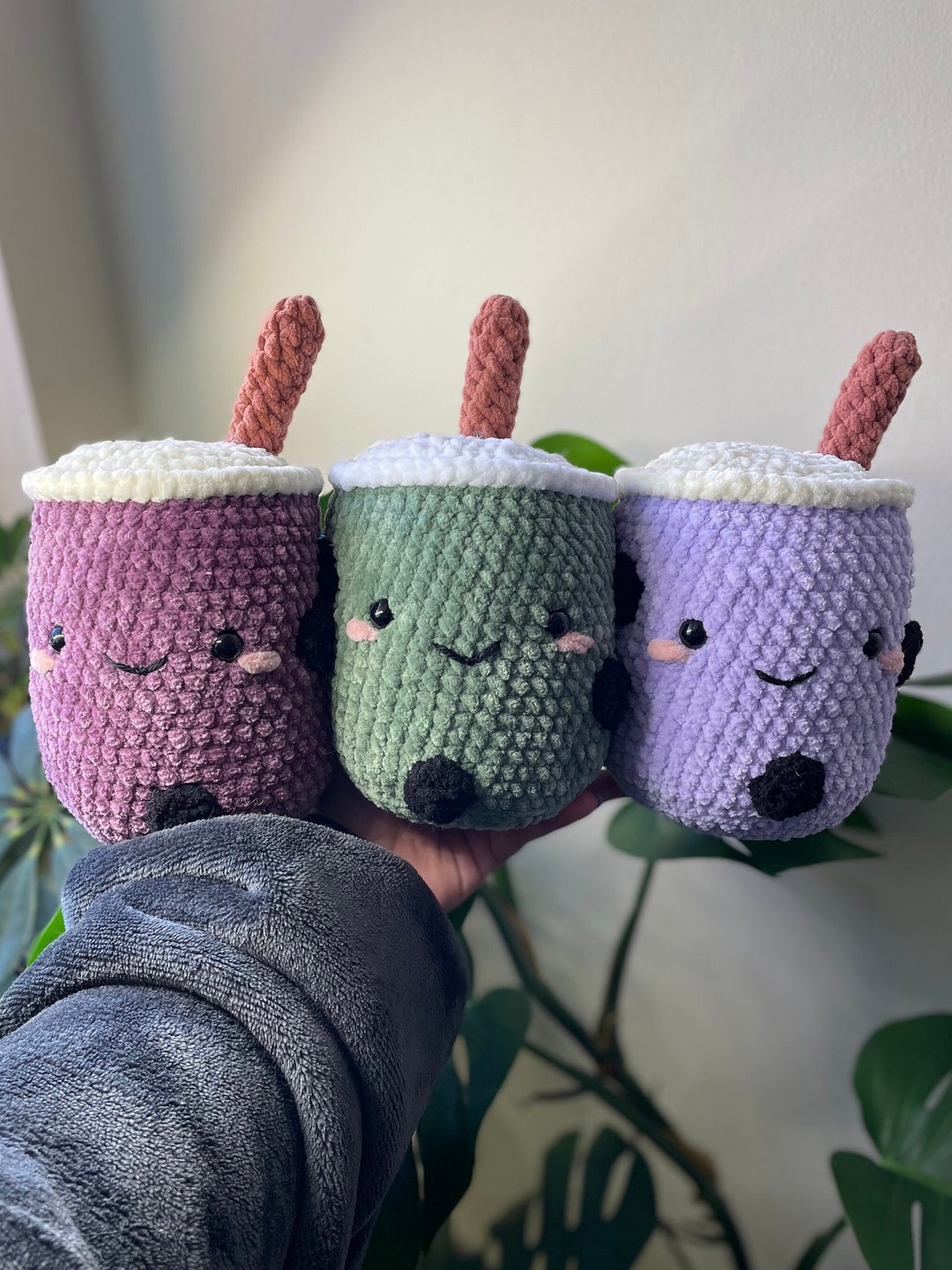 Bubble Tea Crochet Boba Tapioca Pearls - Etsy