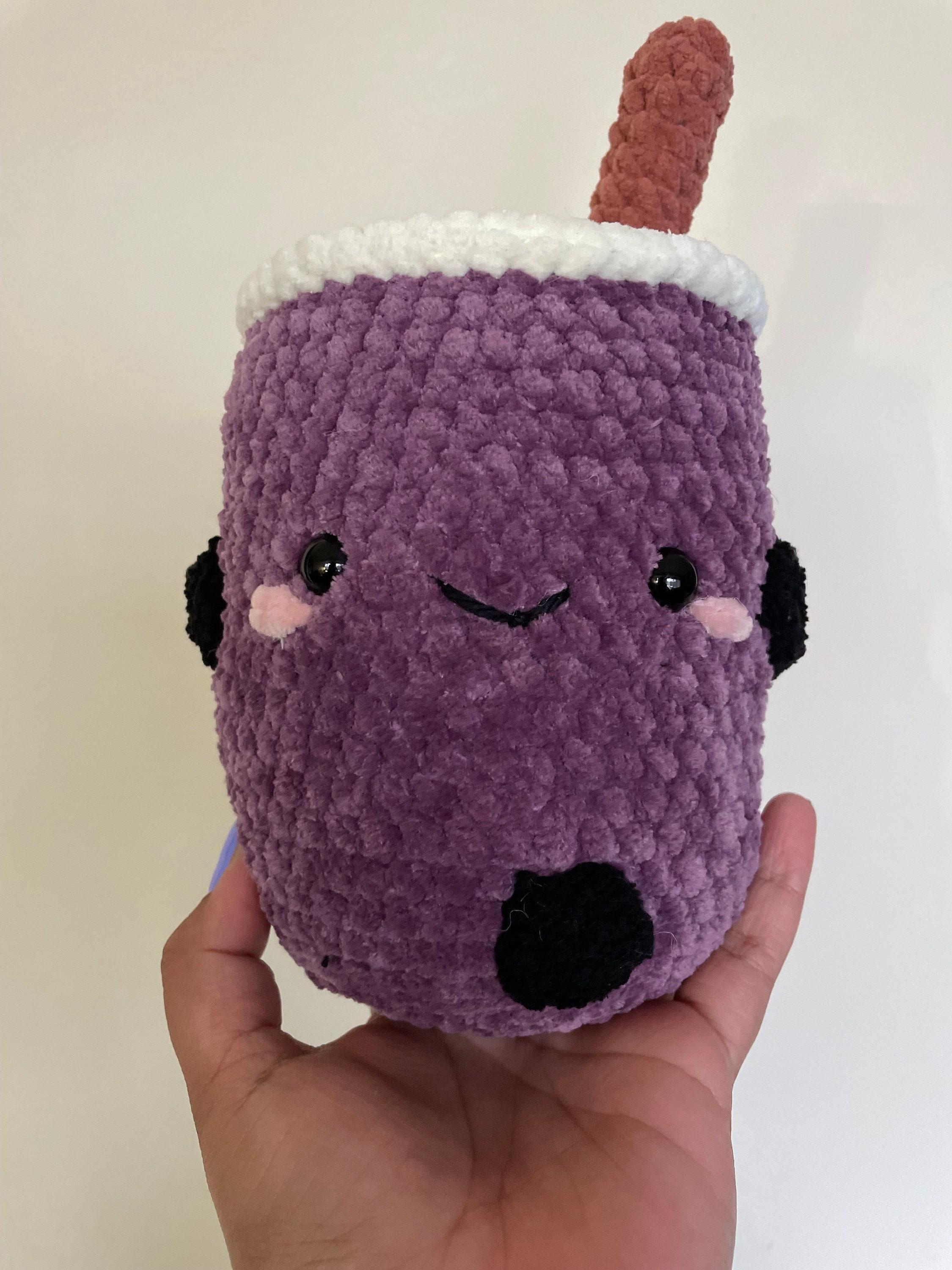 Bubble Tea Crochet Boba Tapioca Pearls - Etsy
