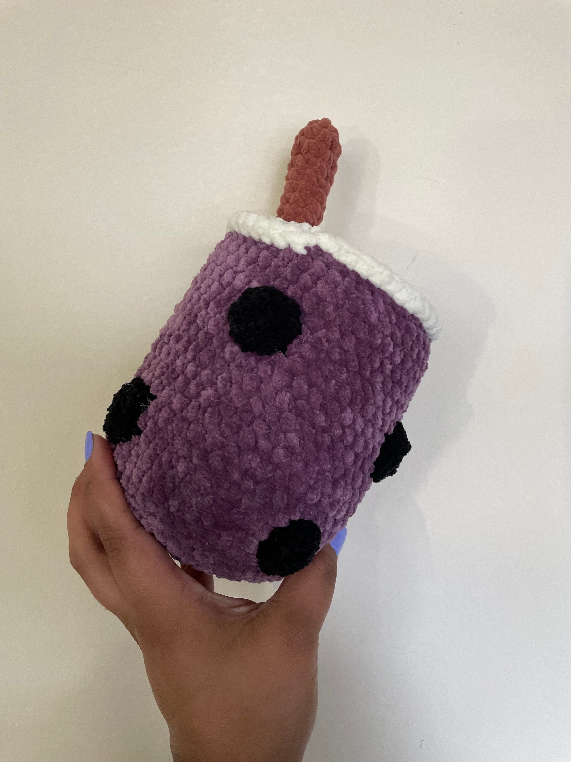 Bubble Tea Crochet Boba Tapioca Pearls - Etsy