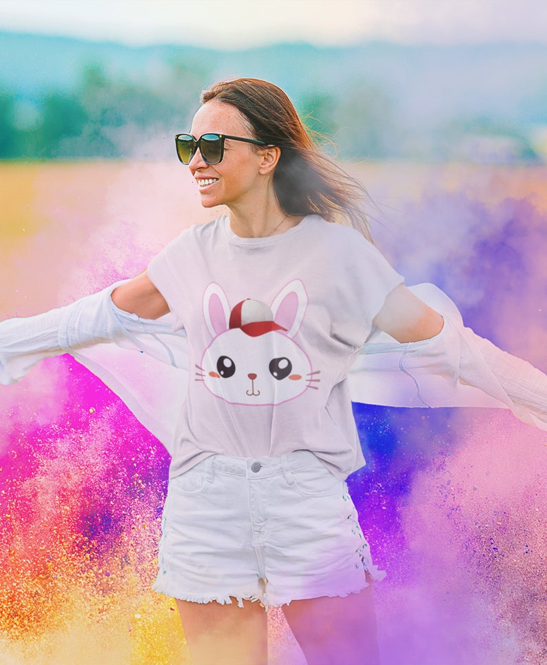 Bunny Face SVG, Digital Download, Svg, Jpeg, Png, Easter Bunny Clipart ...