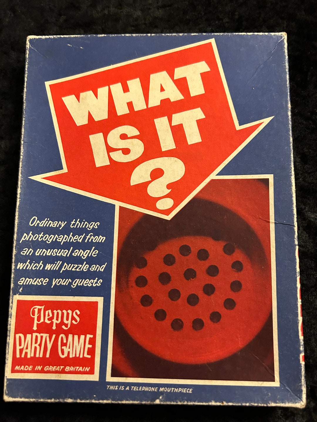 What is It Game Pepys Party/parlour Games Vintage 1950s - Etsy