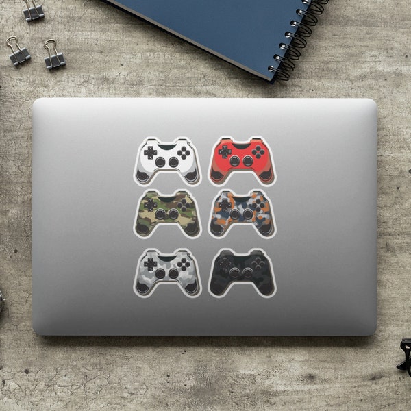 Video Game Controller Sticker Water Bottle - Etsy