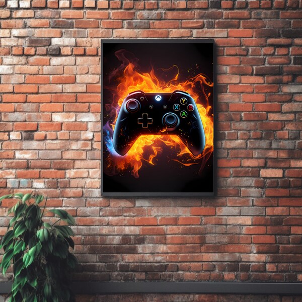 Gaming Poster Printable - Etsy