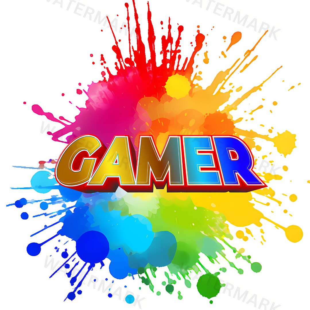 Gamer Png Gamer Png Clipart Gaming Png Bundle Digital - Etsy UK