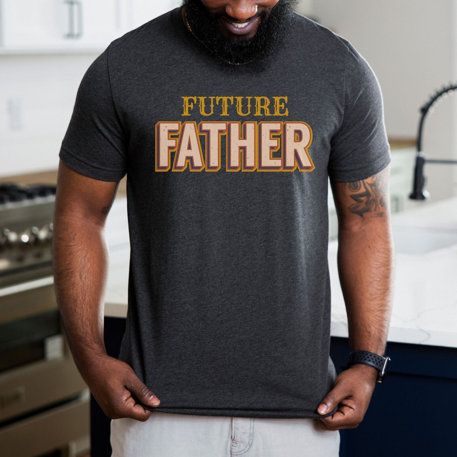 Father to Be Fathers Day Shirt, Future Father Shirt, Father's Day Shirt ...