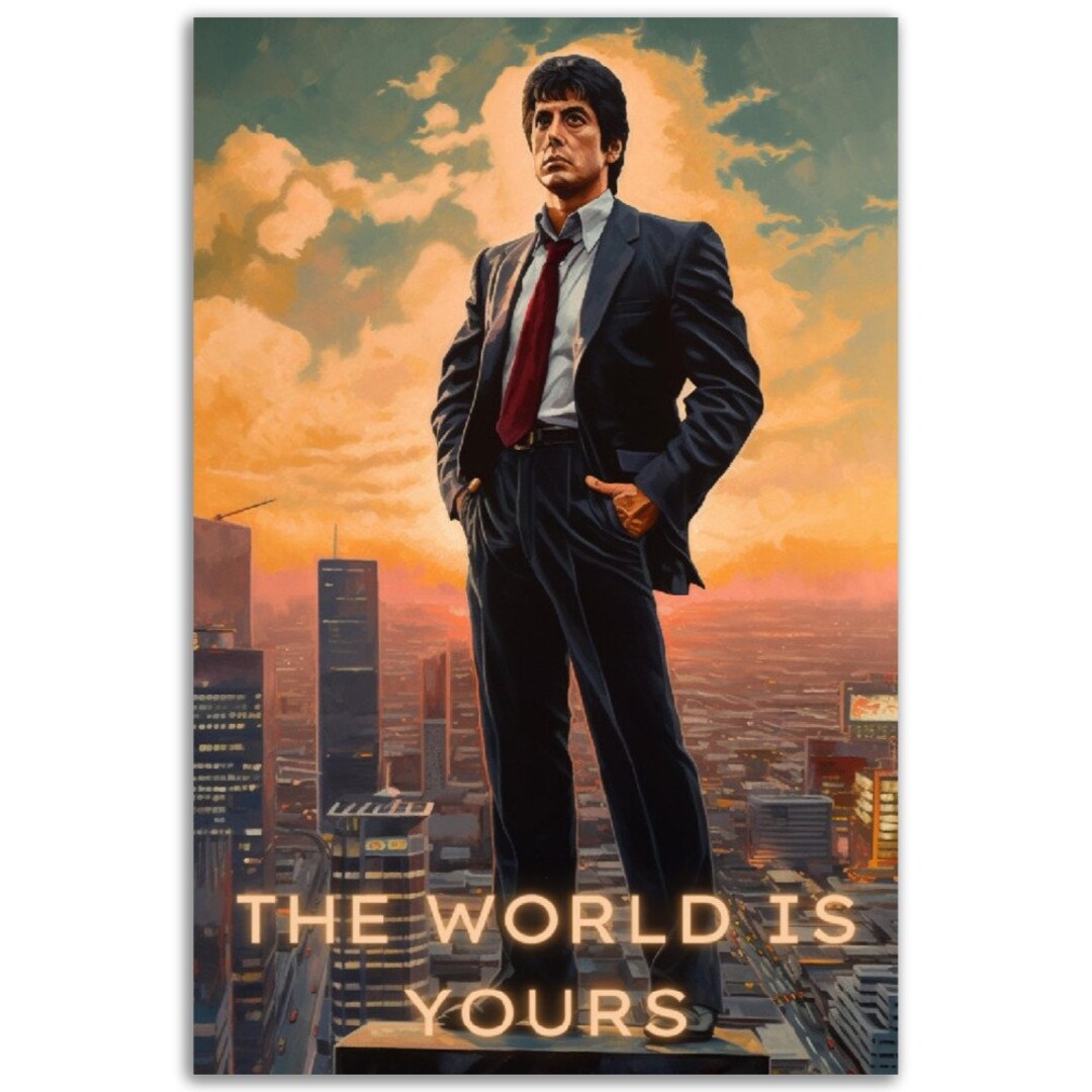 Scarface-inspired High Quality Postermovie Fan - Etsy