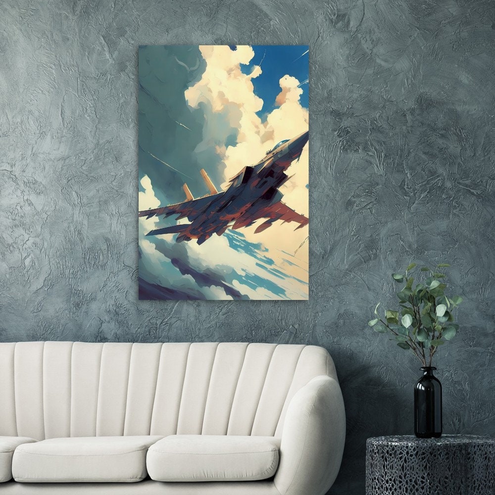 Fighter Jet Poster Stunning Wall Art for Aviation Enthusiasts and ...