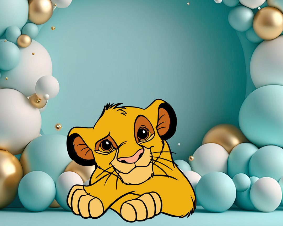 Lion King Cutout, Lion King Decor, Lion King Simba Party Decoration ...